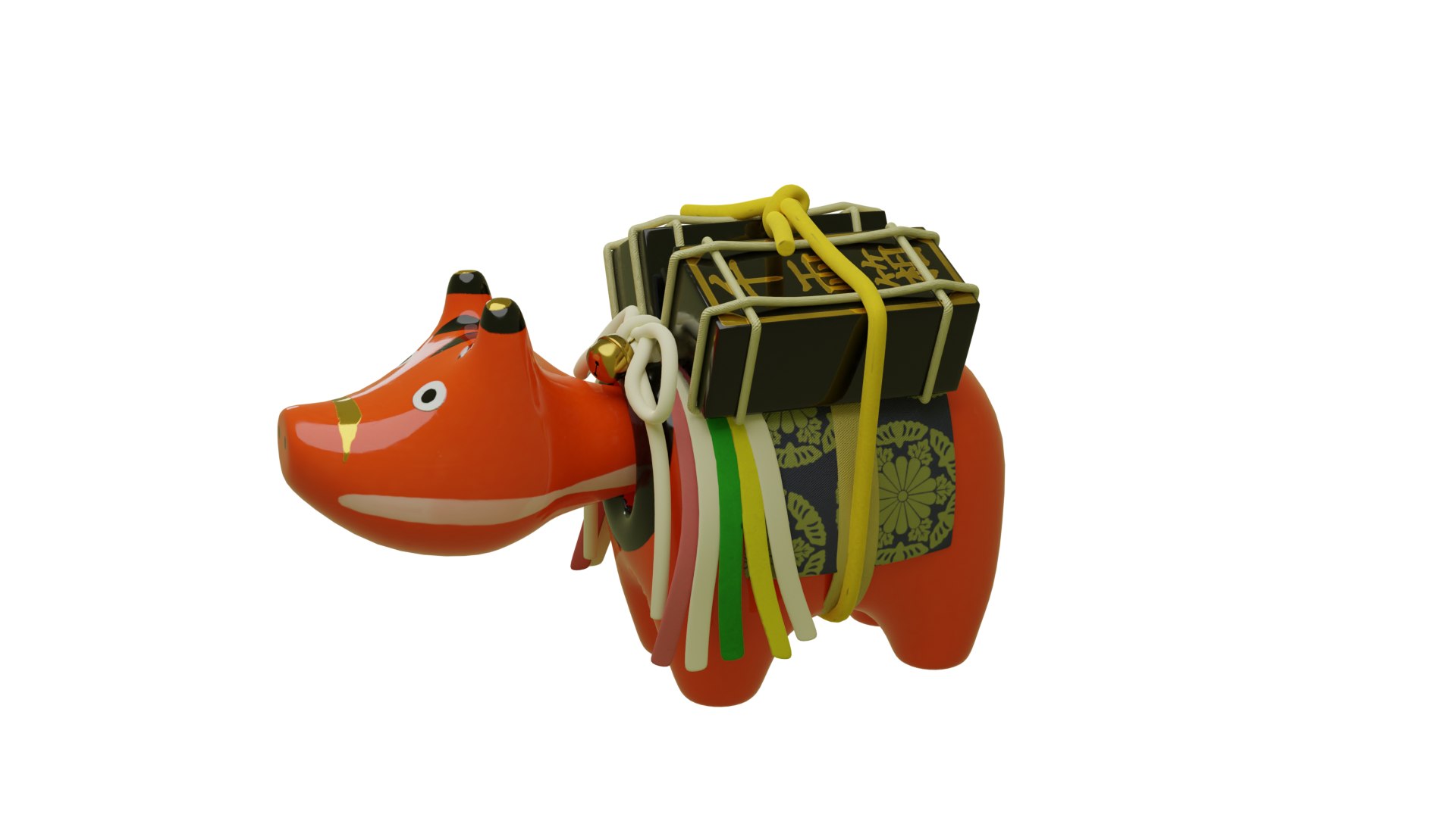 3D Akabeko Model - TurboSquid 2148534