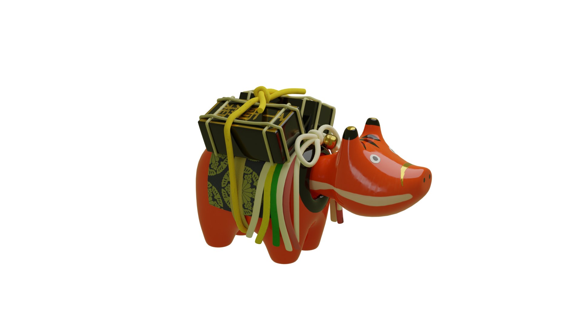 3D Akabeko Model - TurboSquid 2148534