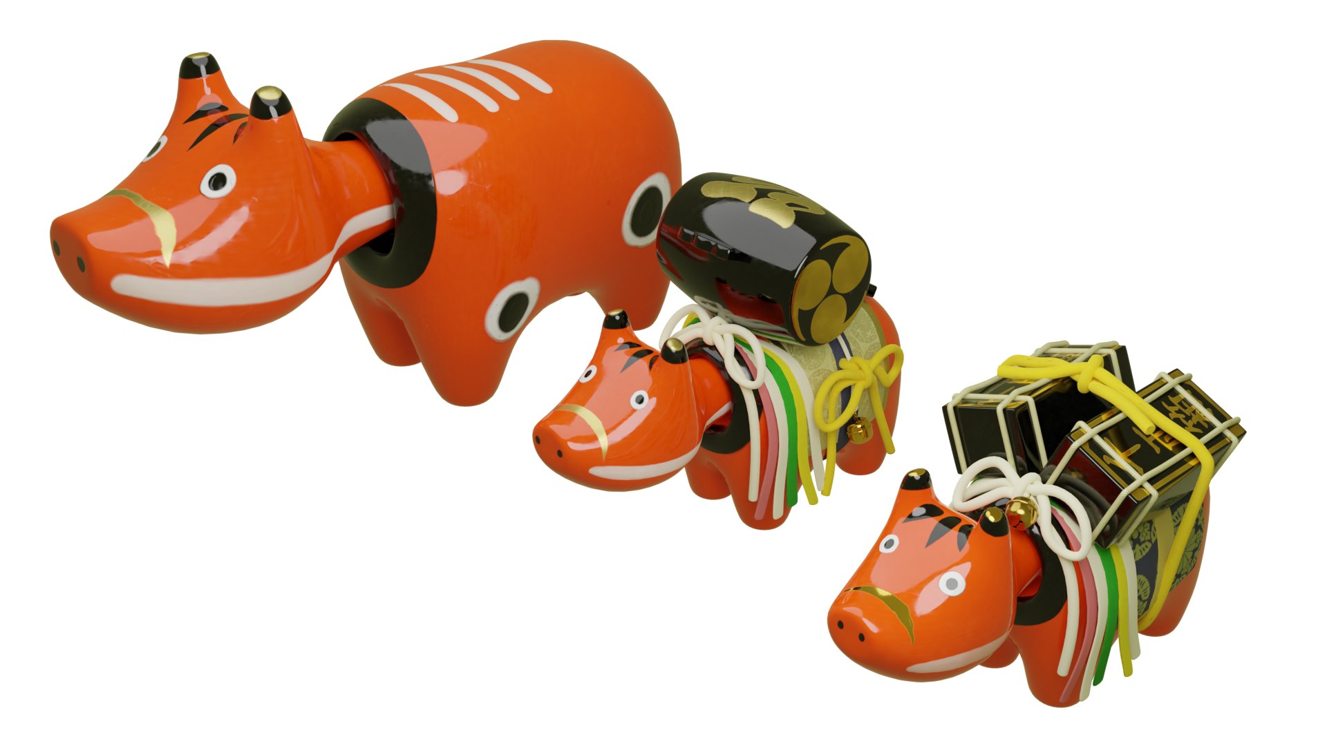 3D Akabeko Model - TurboSquid 2148534