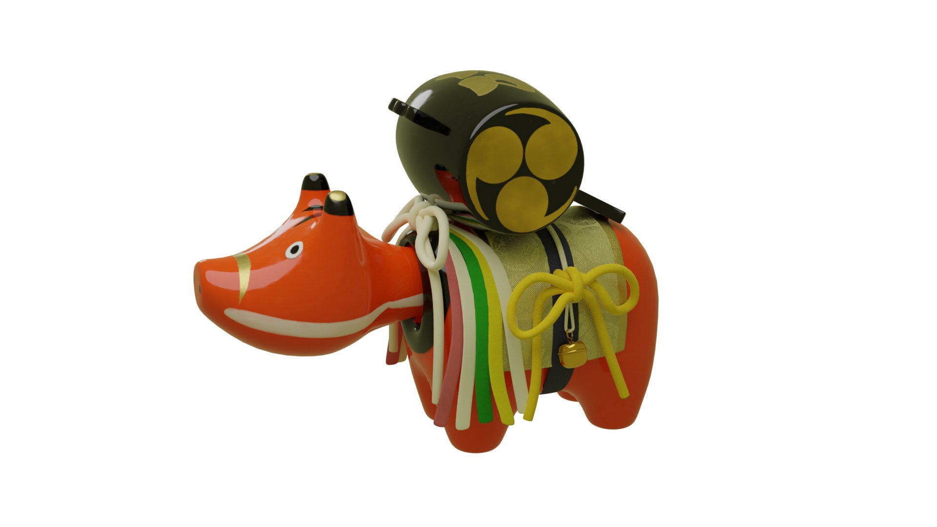 3D Akabeko Model - TurboSquid 2148534