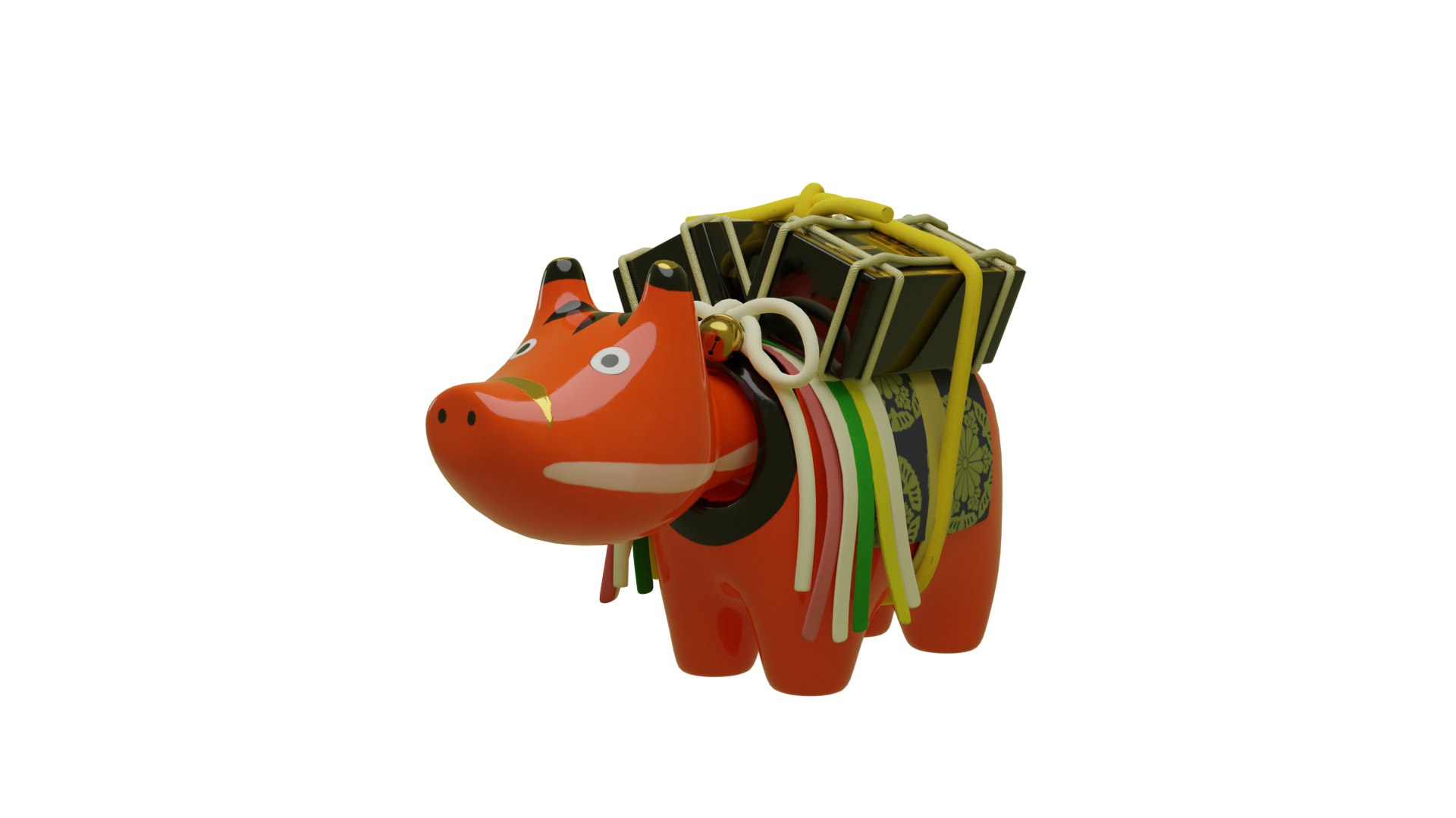 3D Akabeko Model - TurboSquid 2148534