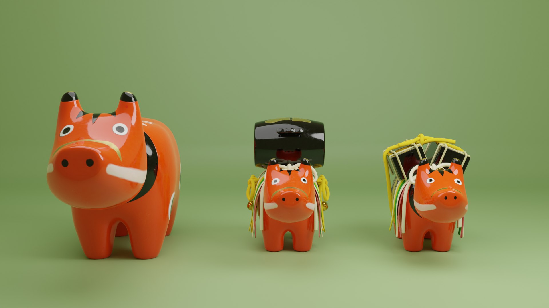 3D Akabeko model - TurboSquid 2148534