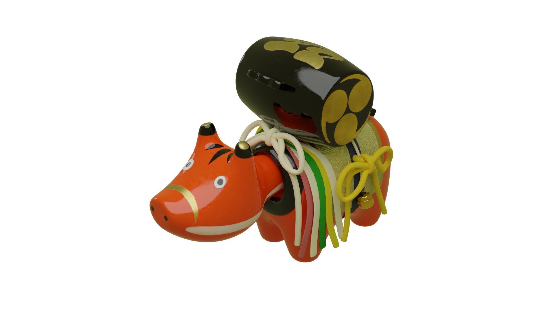 3D Akabeko Model - TurboSquid 2148534