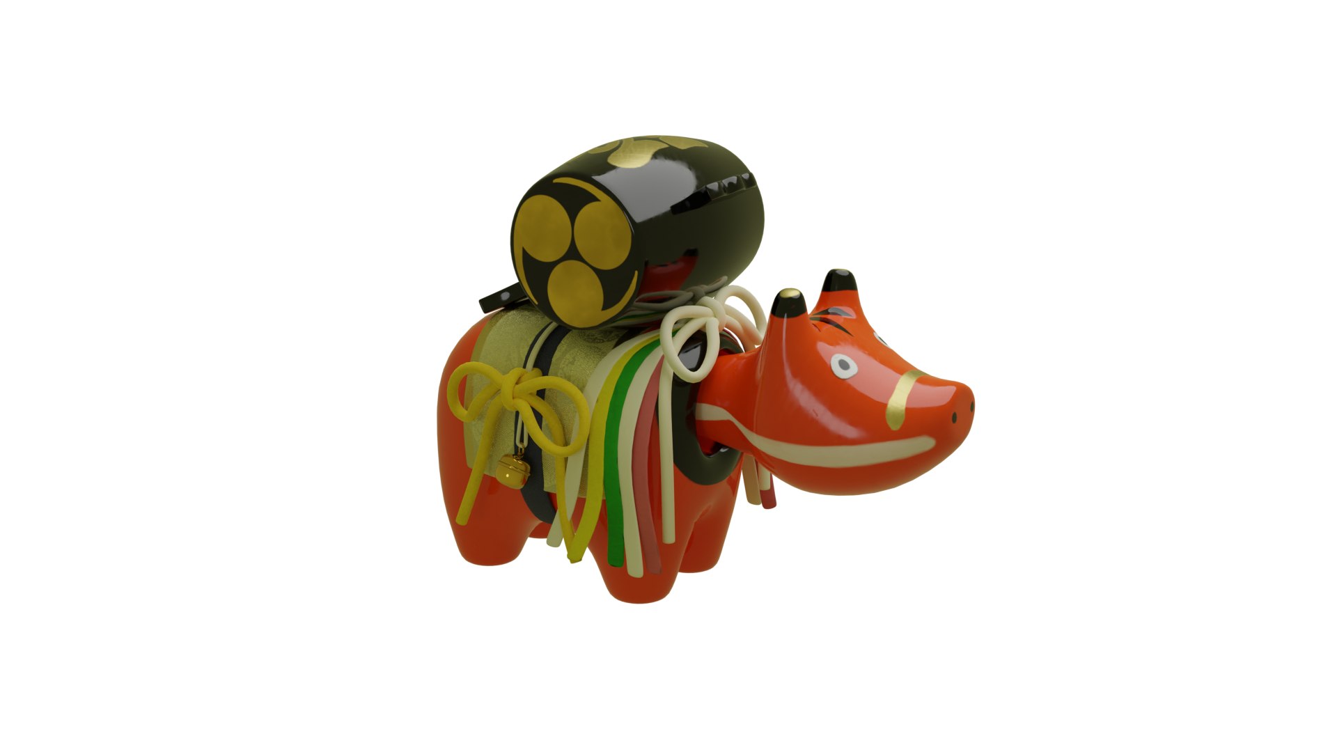 3D Akabeko Model - TurboSquid 2148534