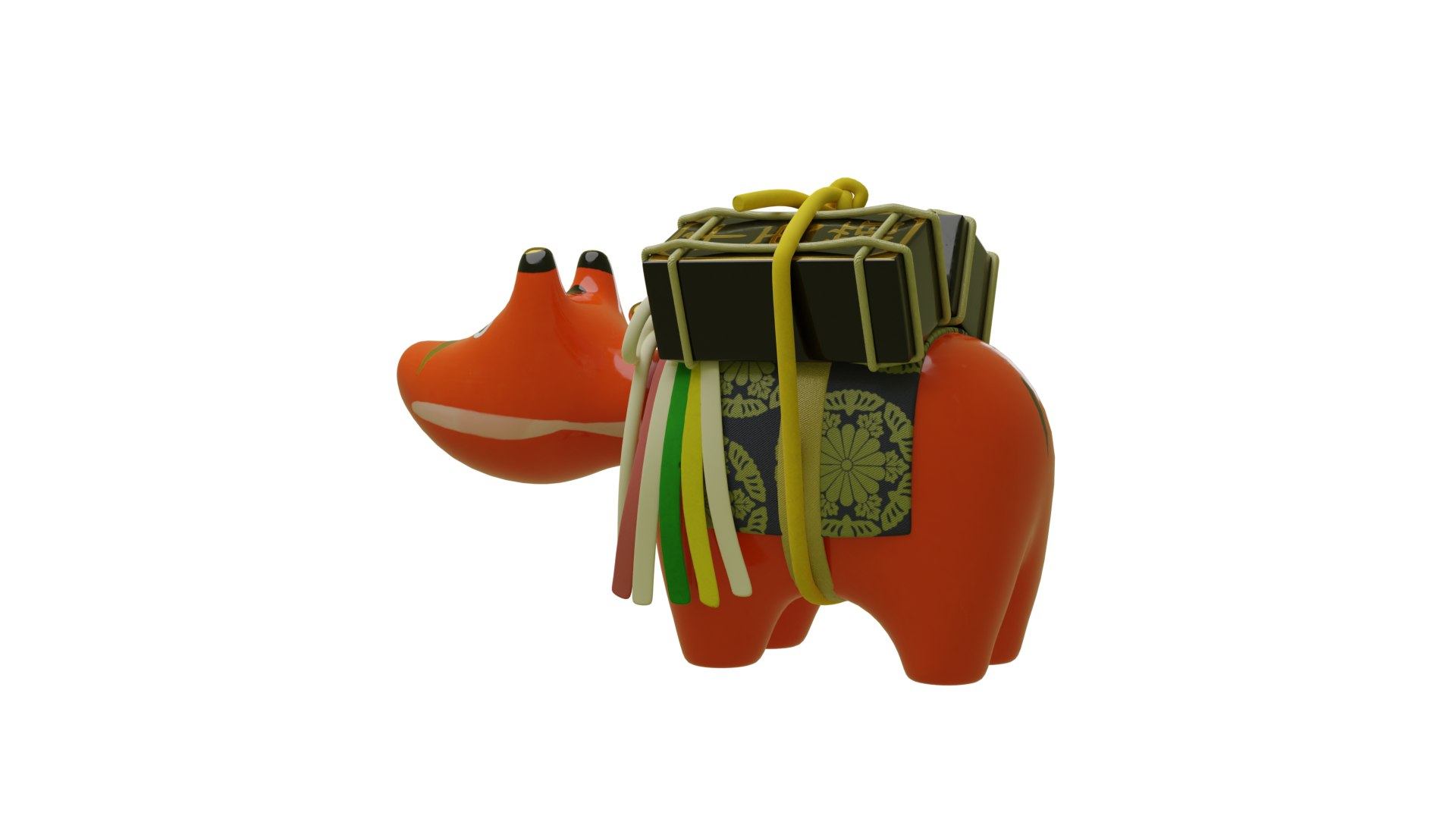 3D Akabeko Model - TurboSquid 2148534