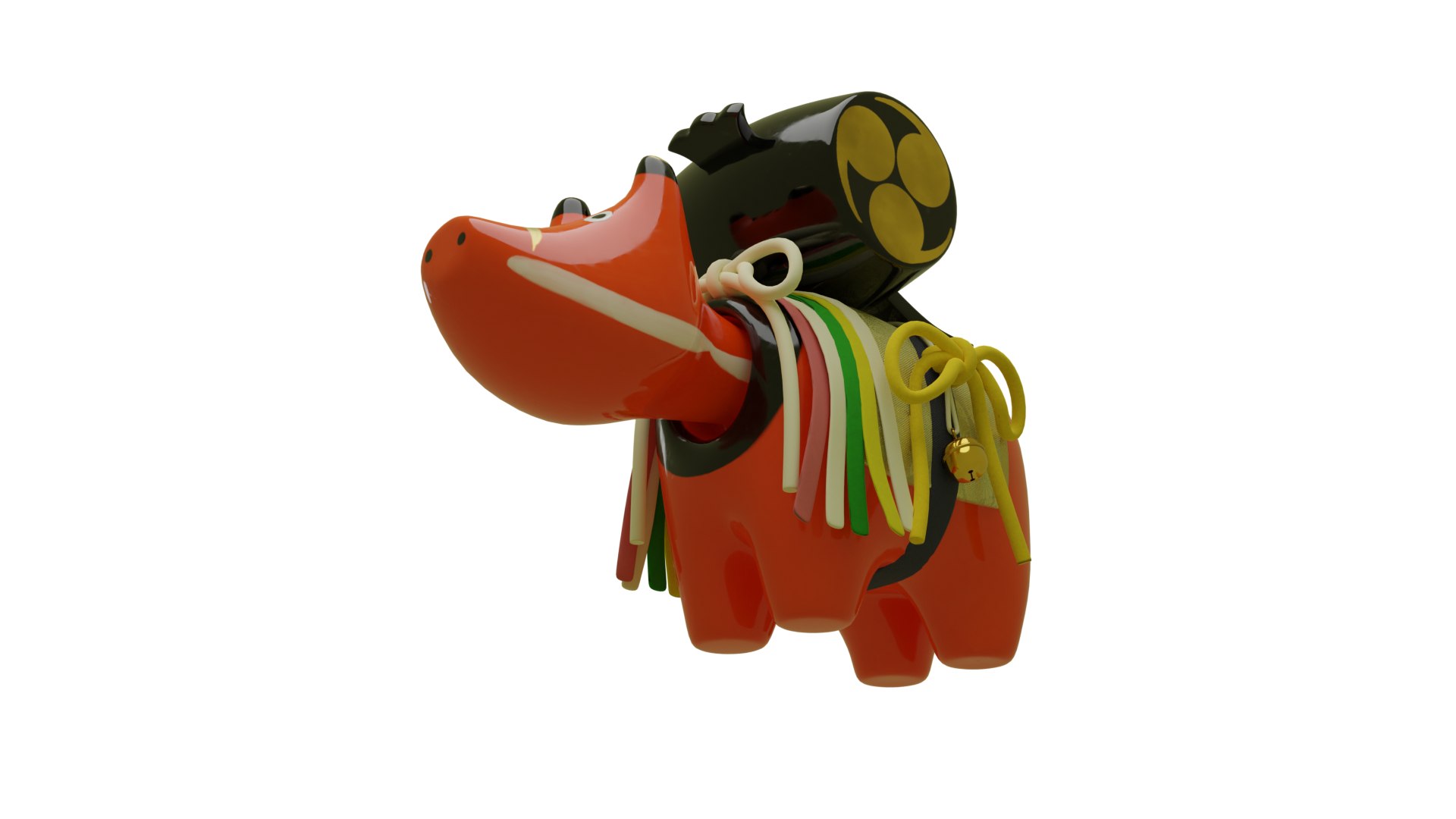 3D Akabeko Model - TurboSquid 2148534