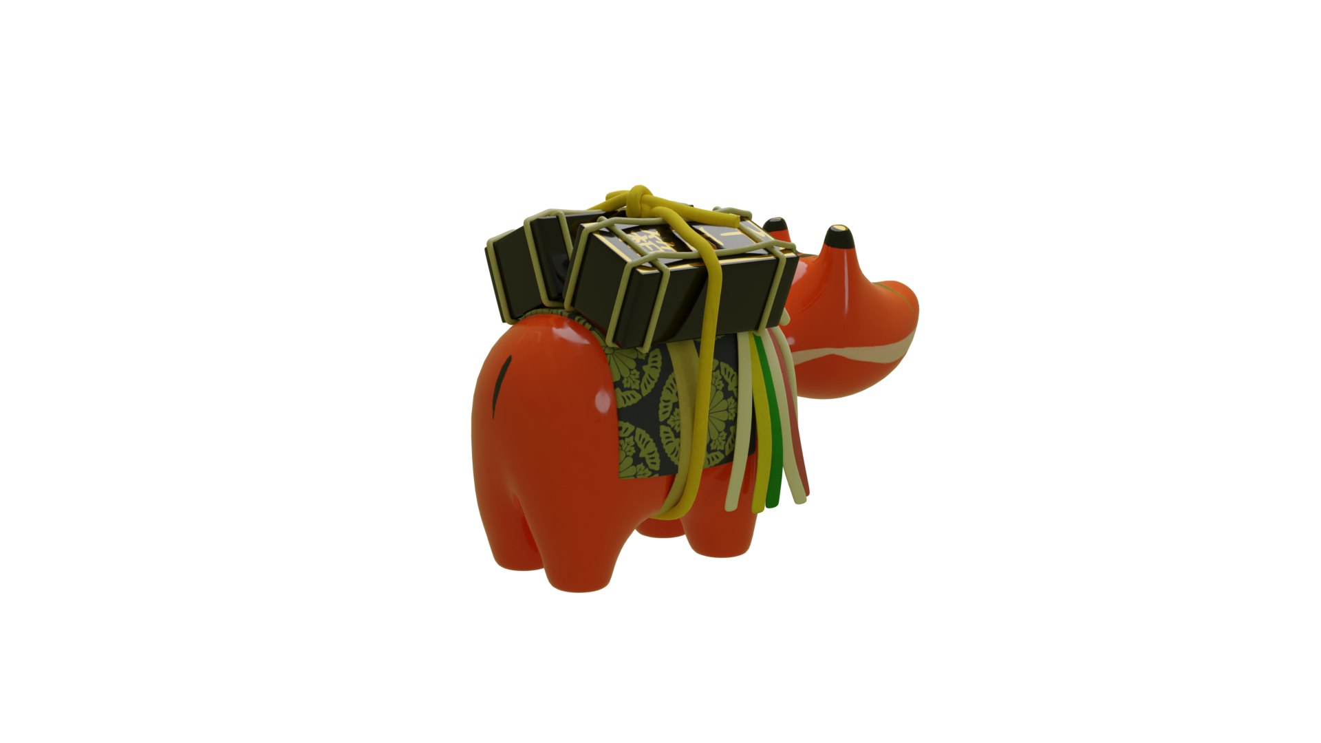 3D Akabeko Model - TurboSquid 2148534