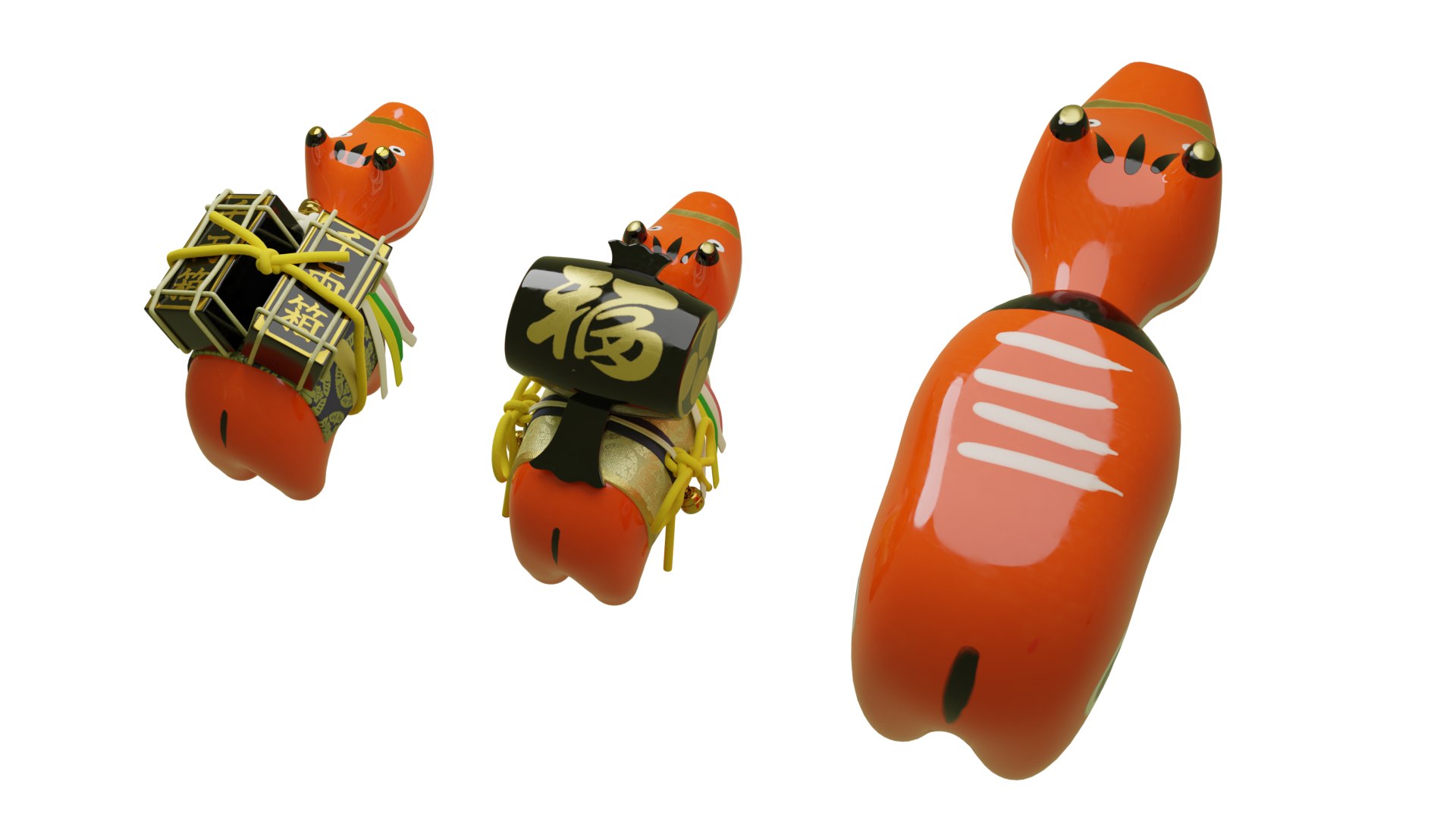 3D Akabeko Model - TurboSquid 2148534