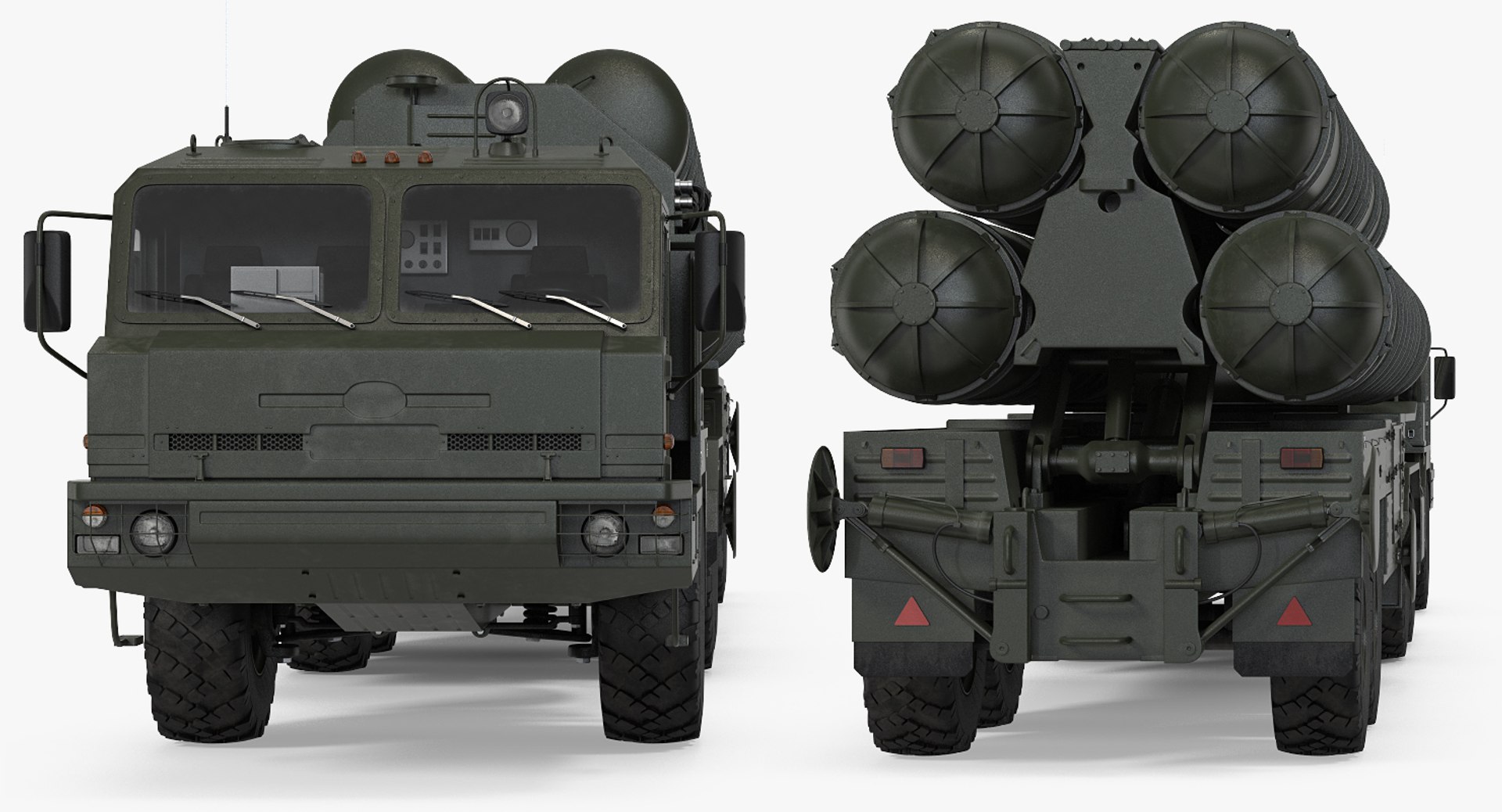 3D s-400 triumf launch vehicle model - TurboSquid 1287764