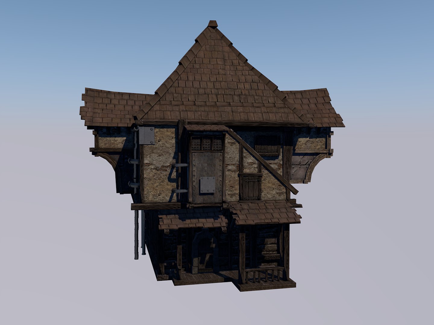3D Fantasy House Model - TurboSquid 1198783