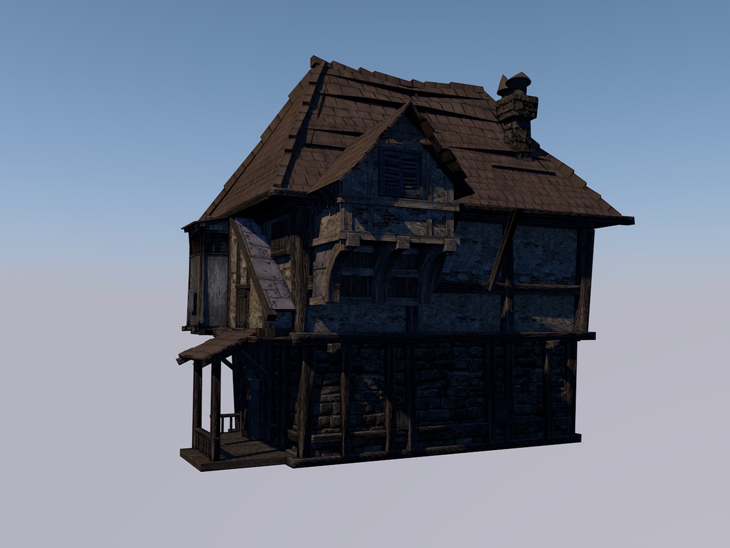 3D Fantasy House Model - TurboSquid 1198783