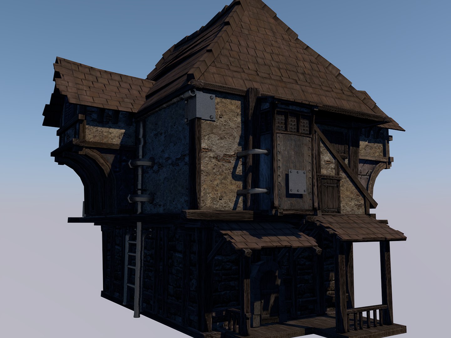 3D Fantasy House Model - TurboSquid 1198783