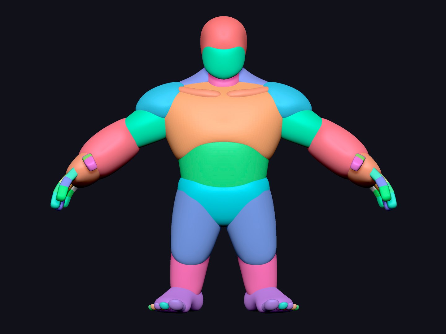 Stylized Dwarf Base Mesh 3D Model - TurboSquid 1340502