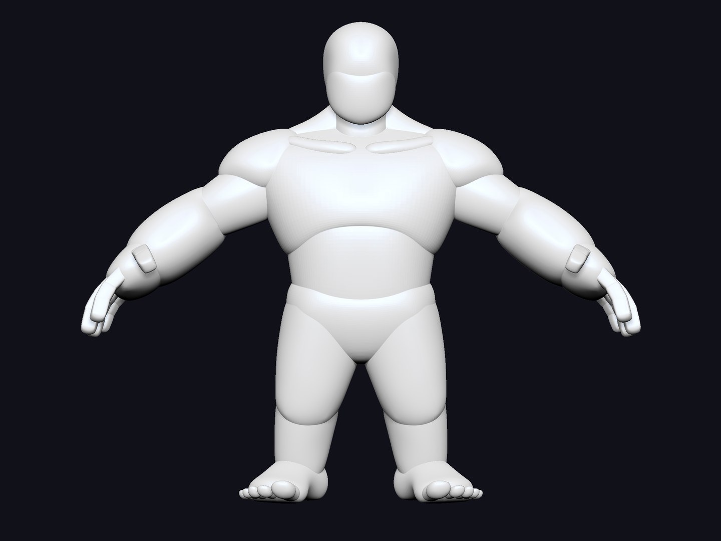 Stylized Dwarf Base Mesh 3D Model - TurboSquid 1340502