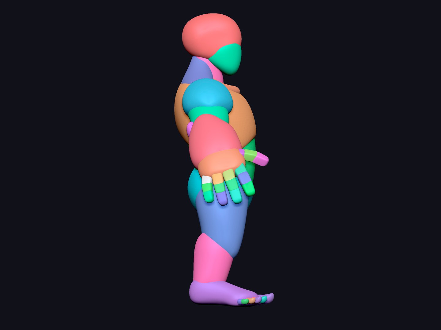 Stylized Dwarf Base Mesh 3D Model - TurboSquid 1340502