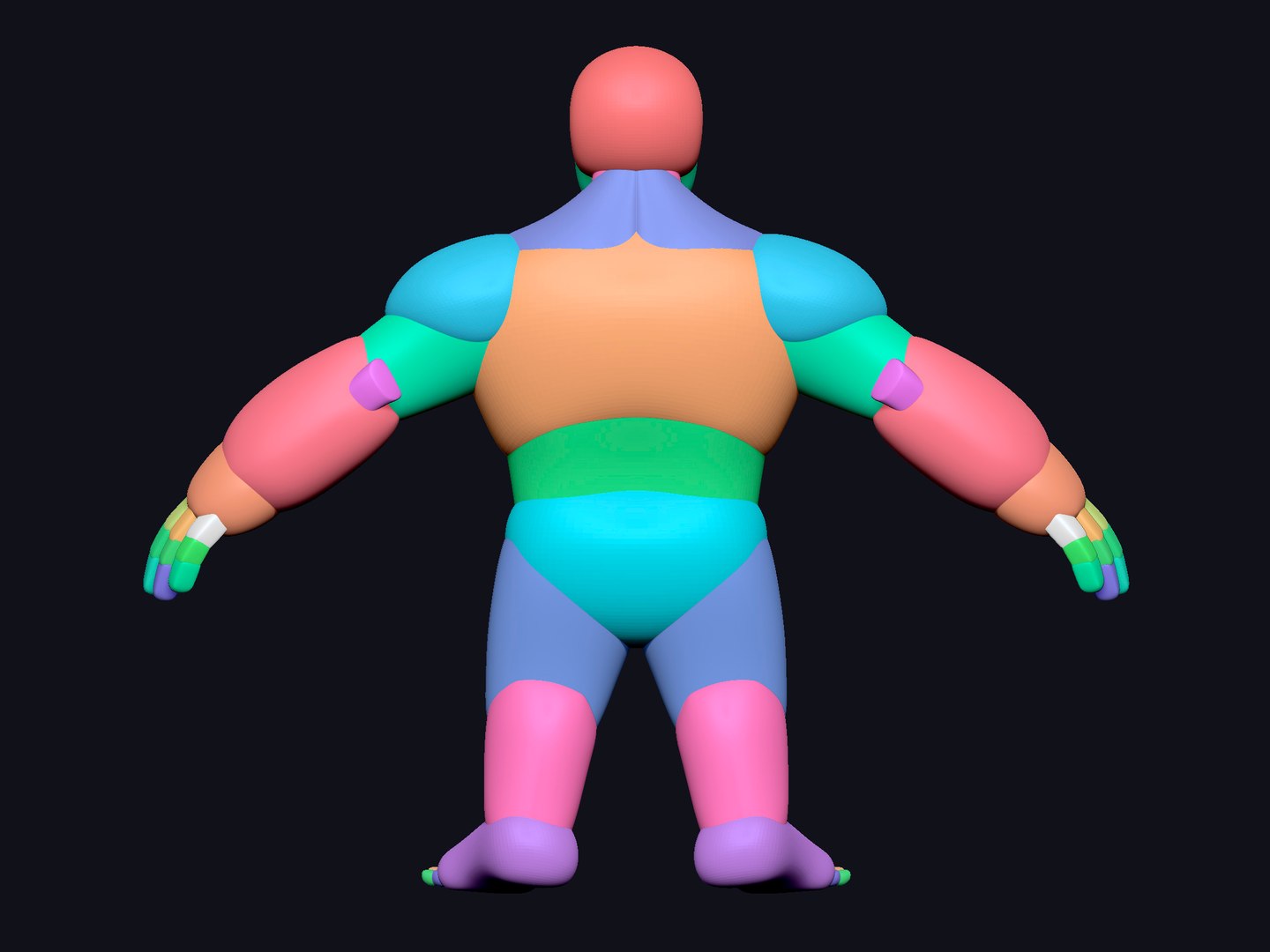 Stylized Dwarf Base Mesh 3D Model - TurboSquid 1340502