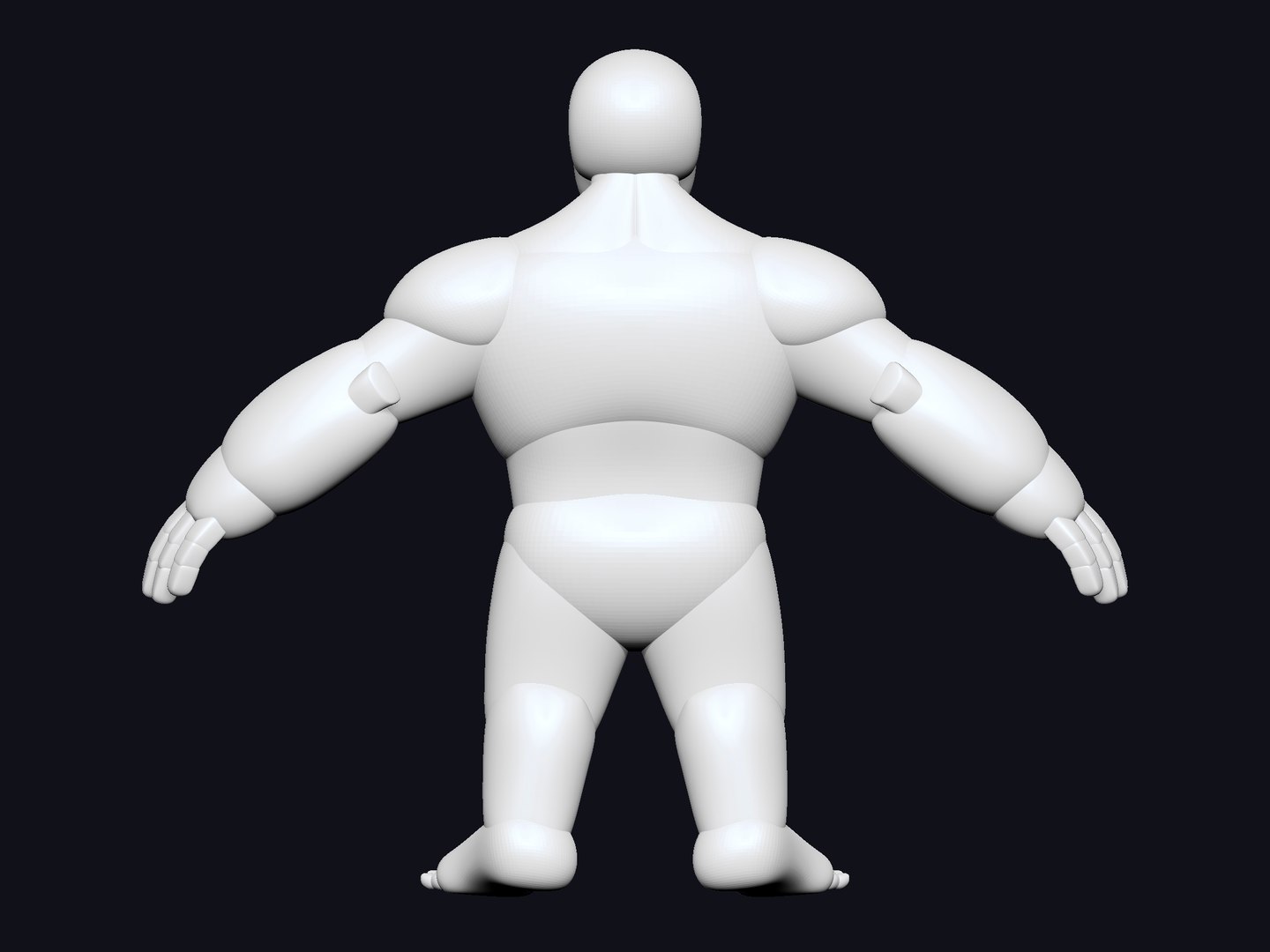 Stylized Dwarf Base Mesh 3D Model - TurboSquid 1340502