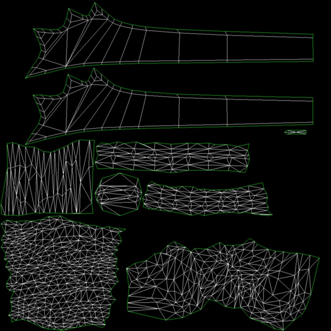 Fantasy Sword RPG Maciejowski Cleaver Falchion Chopper Curved Blade ...