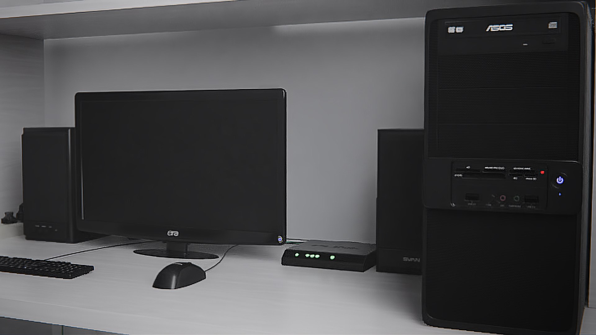 3d unity computer desk