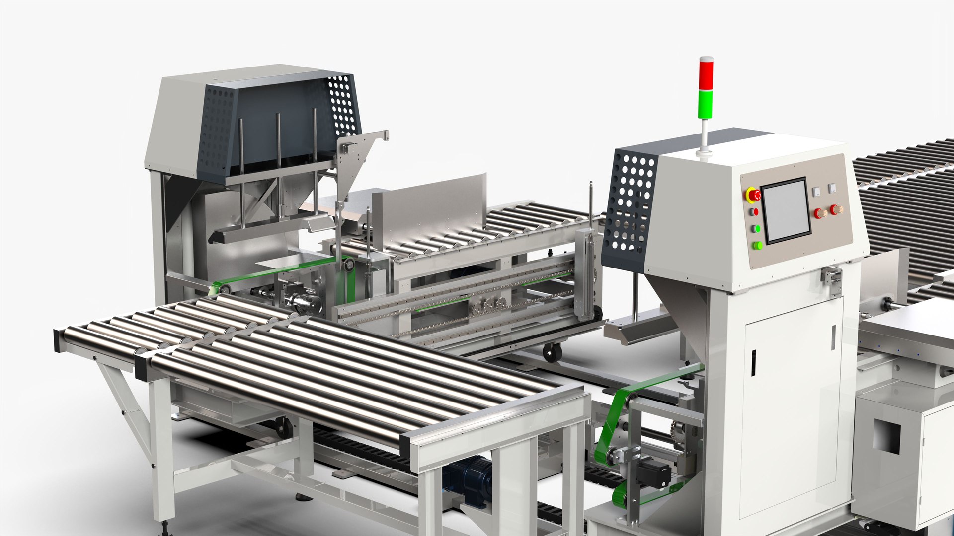 3D Automatic Cardboard Strapping Machine Model - TurboSquid 1991869