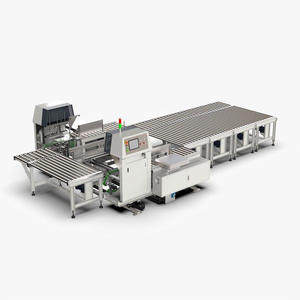 3D Automatic Cardboard Strapping Machine model - TurboSquid 1991869