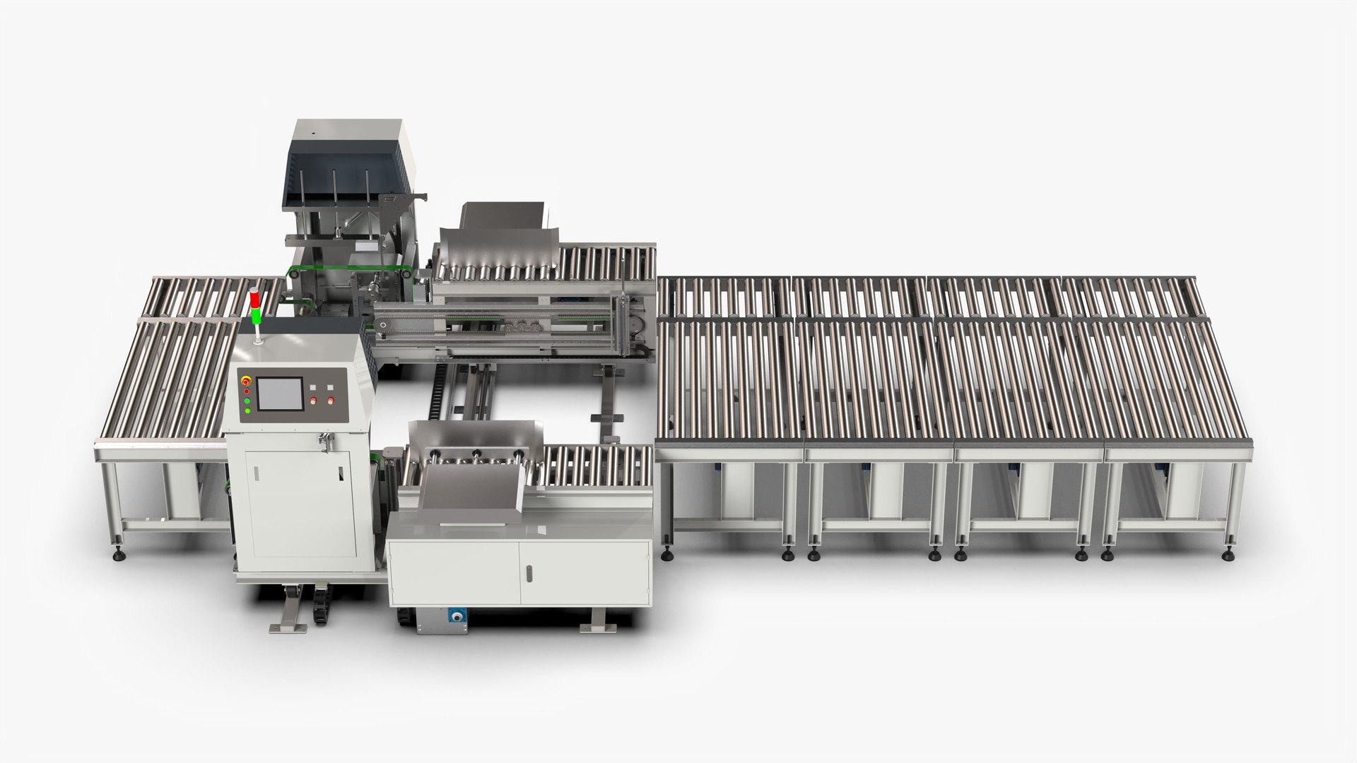 3D Automatic Cardboard Strapping Machine Model - TurboSquid 1991869