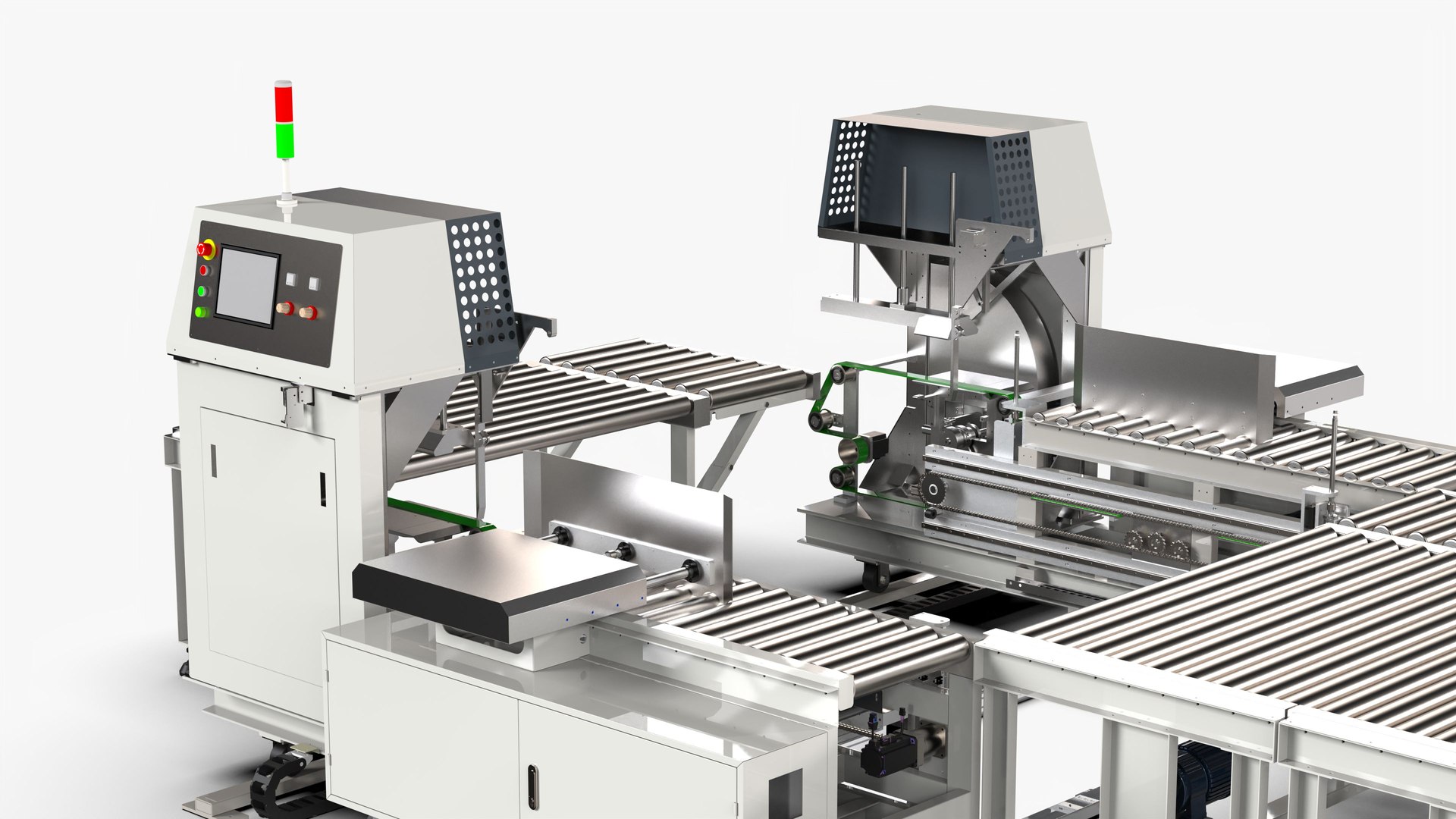 3D Automatic Cardboard Strapping Machine Model - TurboSquid 1991869