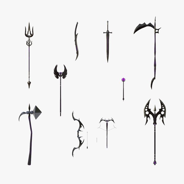 Scythe Blender Models for Download | TurboSquid