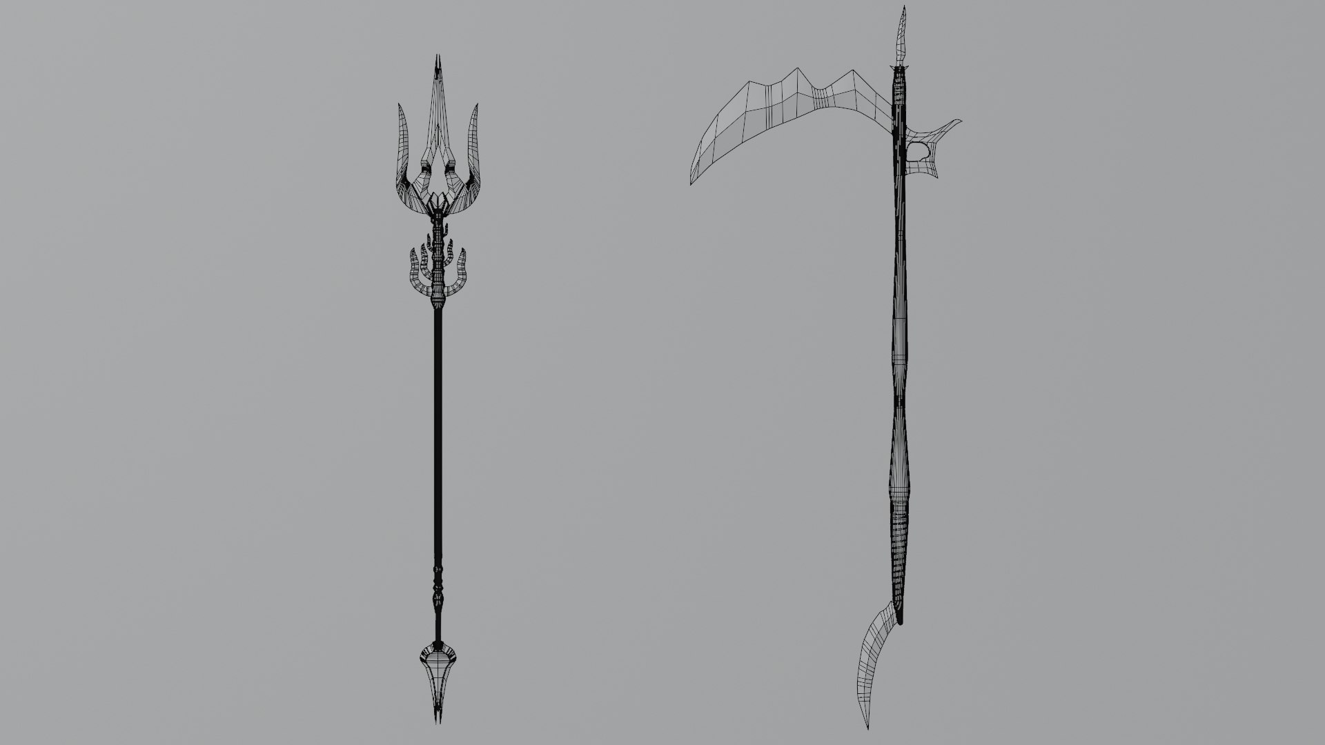 3D Dark Weapons Pack - TurboSquid 1985519