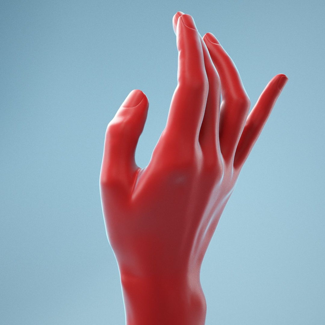 modelo 3d Mano femenina 1 - TurboSquid 1451694
