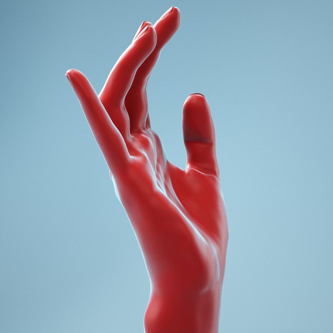 Female Hand 3D Model - TurboSquid 1451694