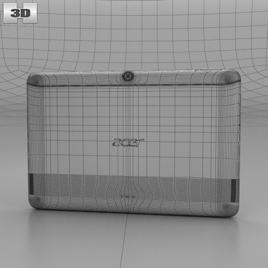 Acer Iconia Tab 3D Model - TurboSquid 1195662
