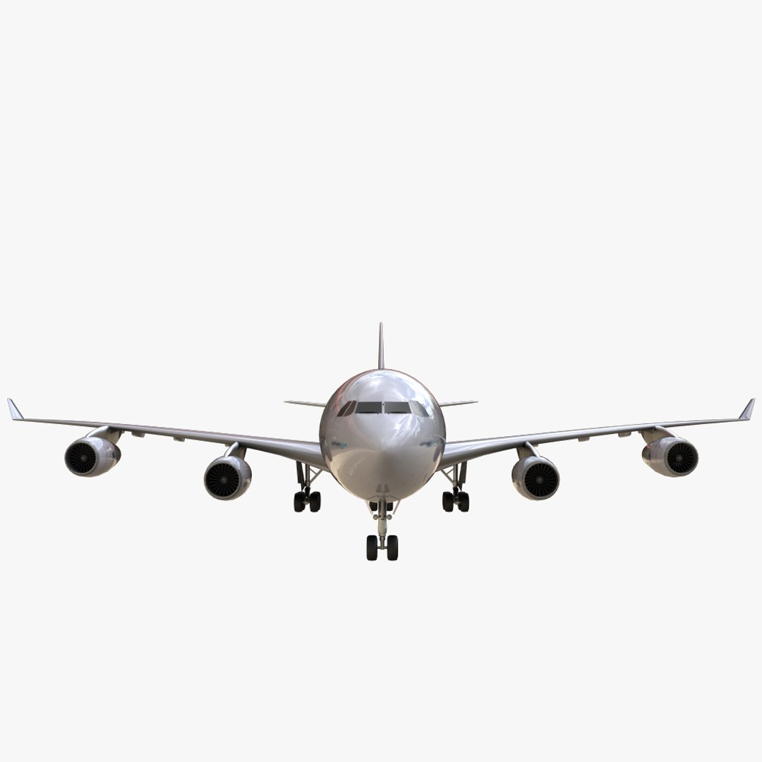 3D Model Airbus A340-300 - TurboSquid 1227736