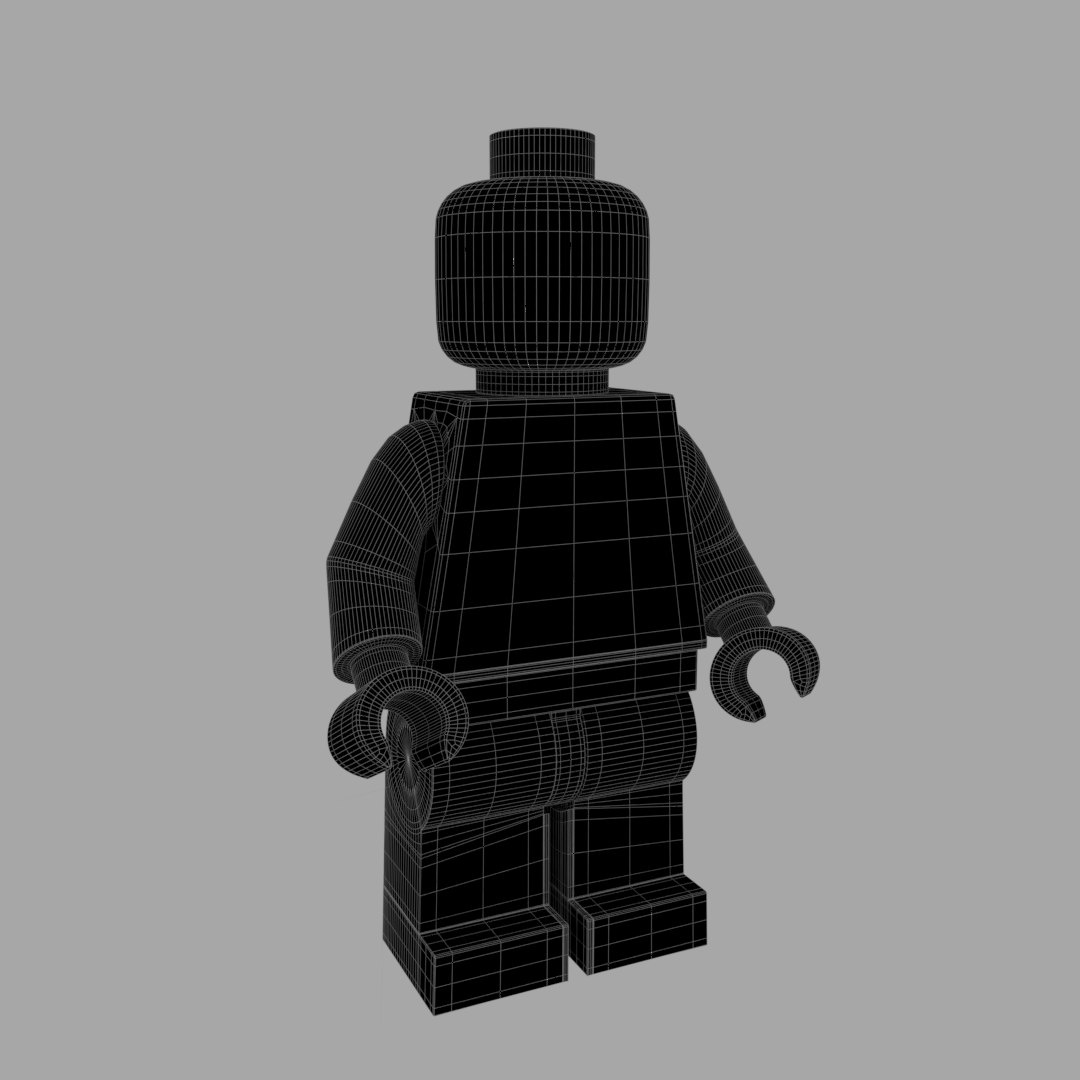 Free lego minifigure standard minifig 3D model - TurboSquid 1432750