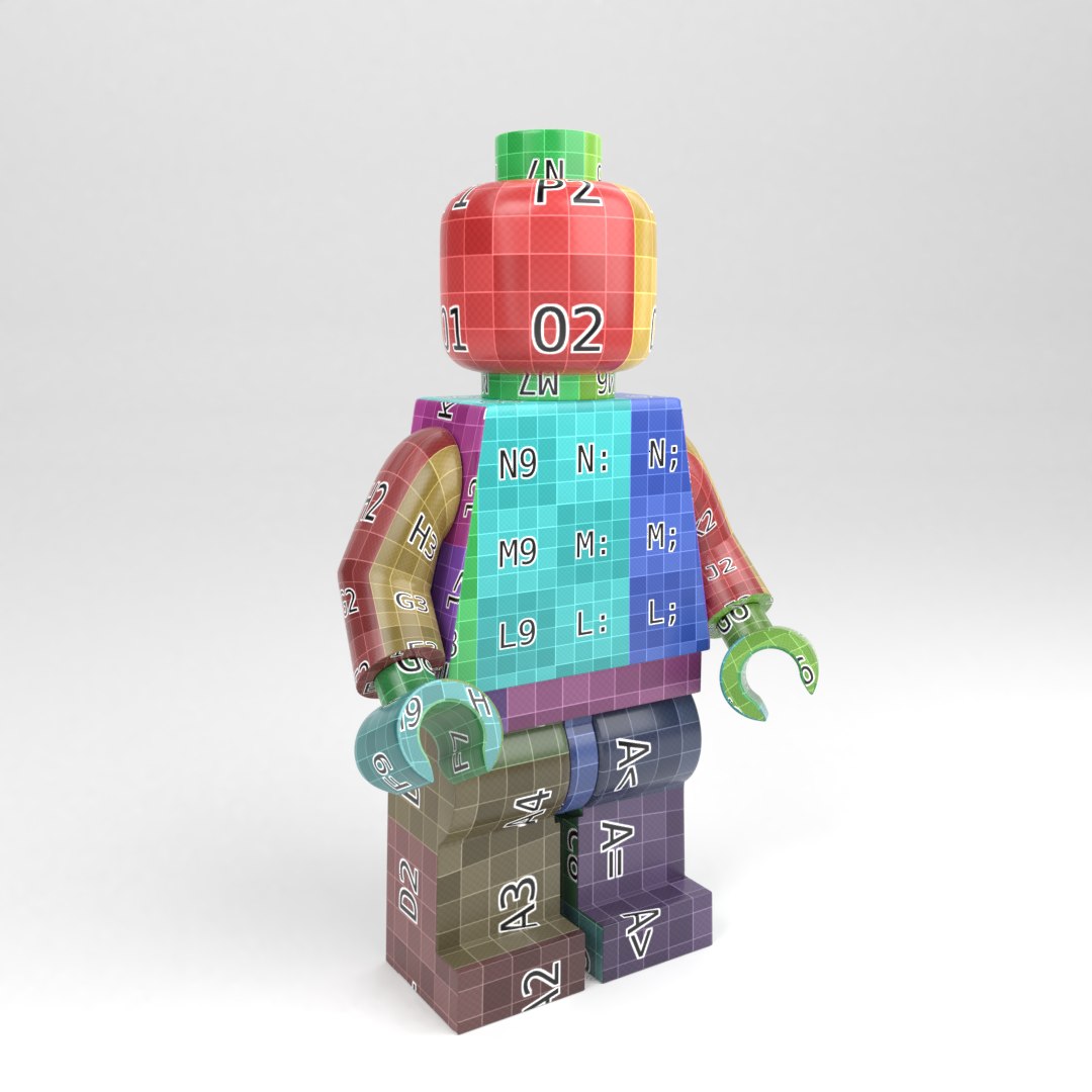 Free lego minifigure standard minifig 3D model - TurboSquid 1432750