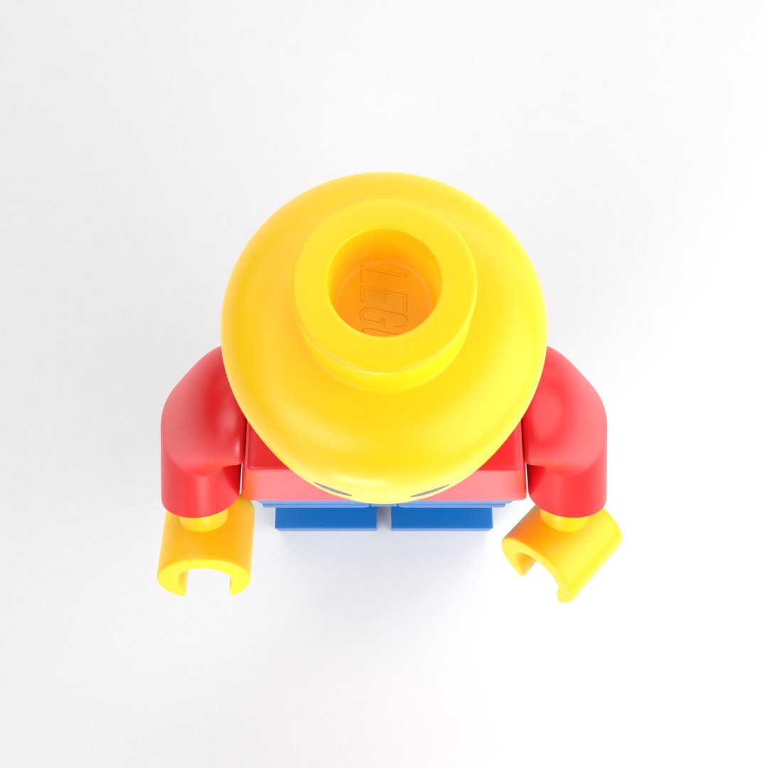 Free Lego Minifigure Standard Minifig 3D Model - TurboSquid 1432750