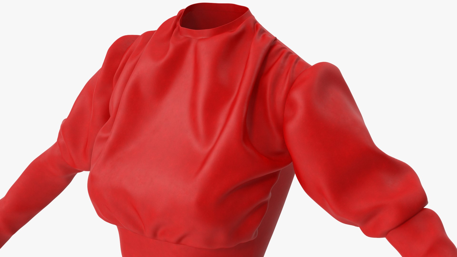Blouse 3 3D Model - TurboSquid 2124484