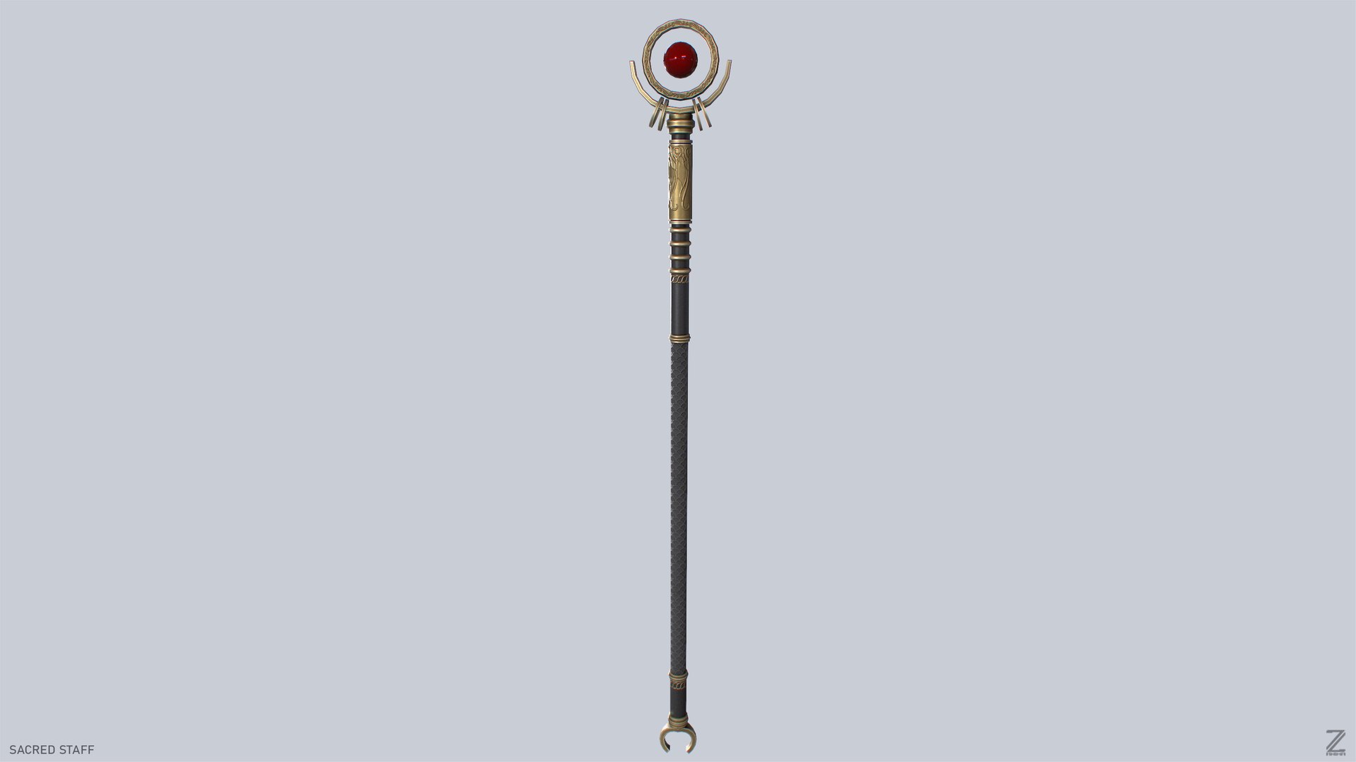 3D Sacred Staff Collection - TurboSquid 2239914