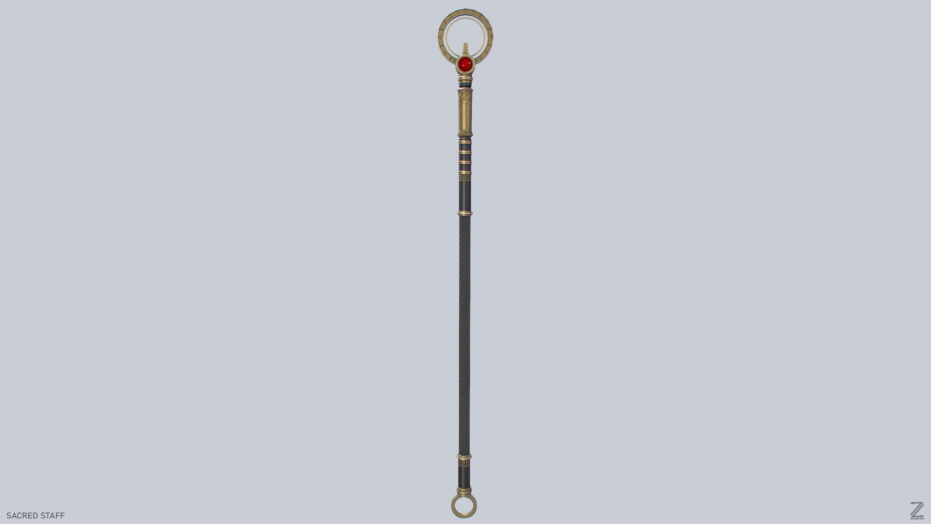 3D Sacred Staff Collection - TurboSquid 2239914