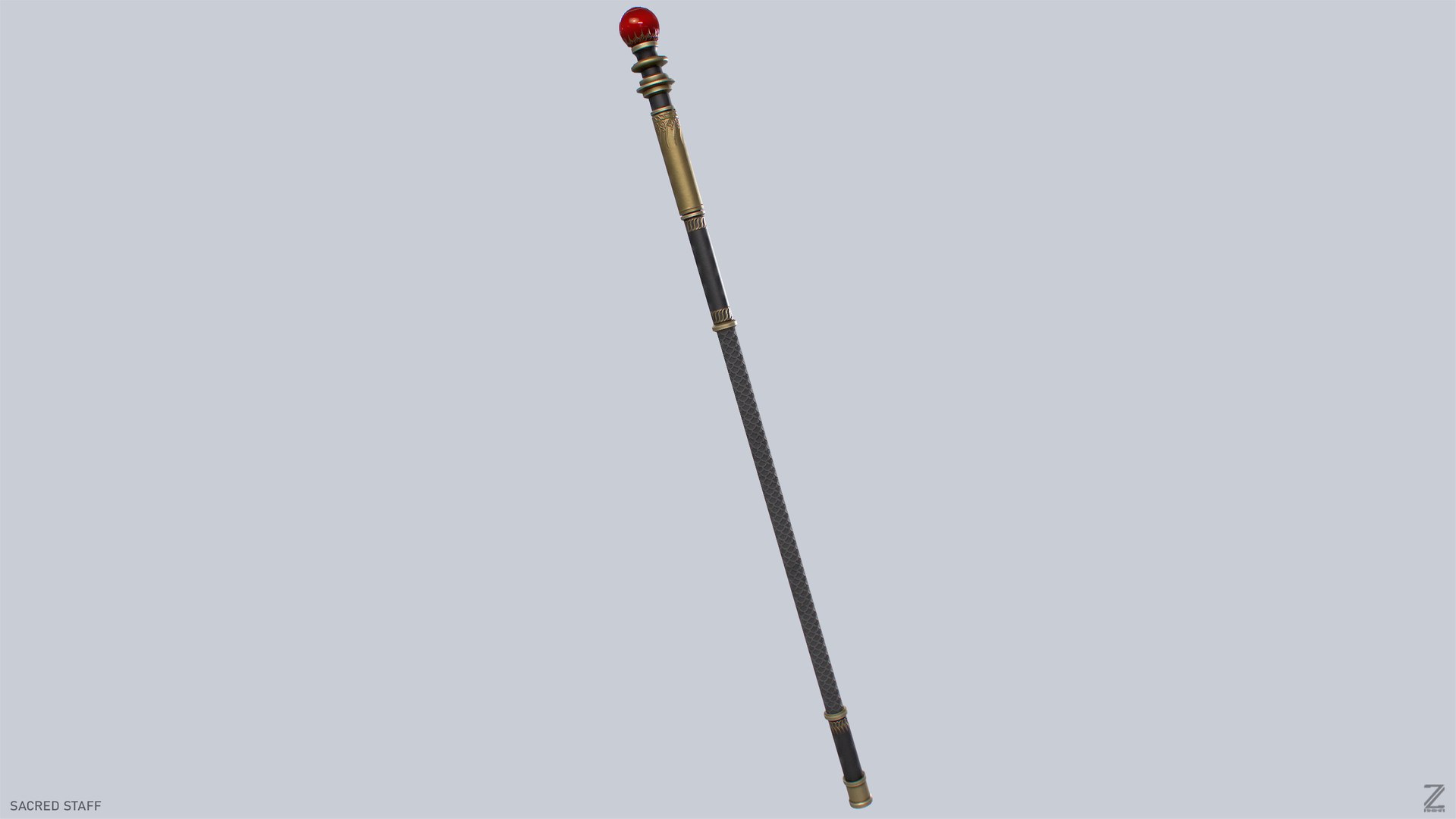 3D Sacred Staff Collection - TurboSquid 2239914