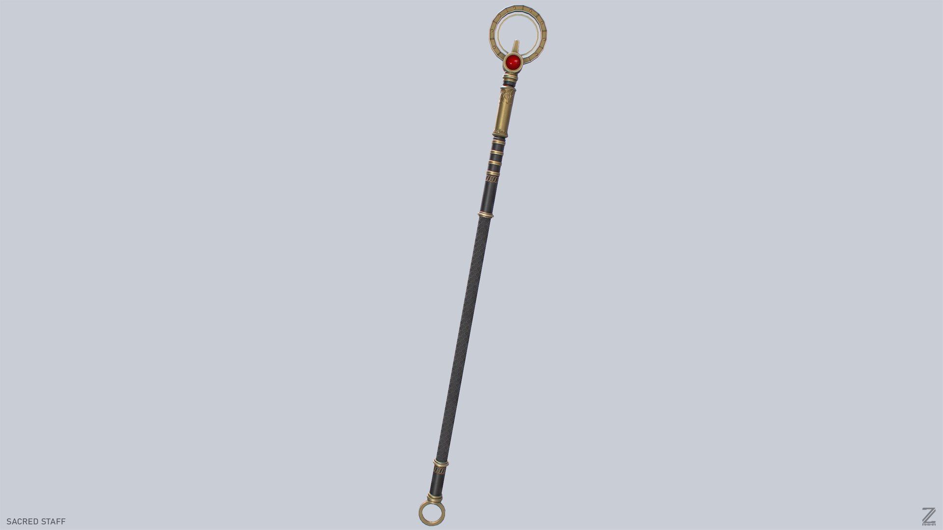 3D Sacred Staff Collection - TurboSquid 2239914