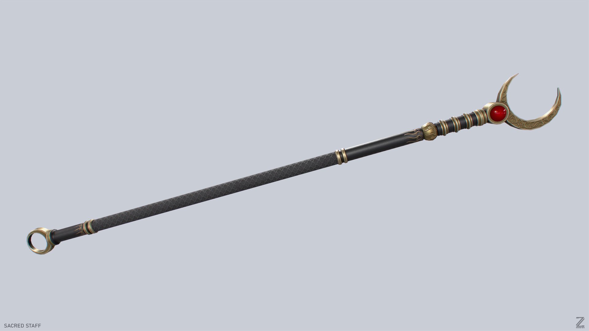 3D Sacred Staff Collection - TurboSquid 2239914