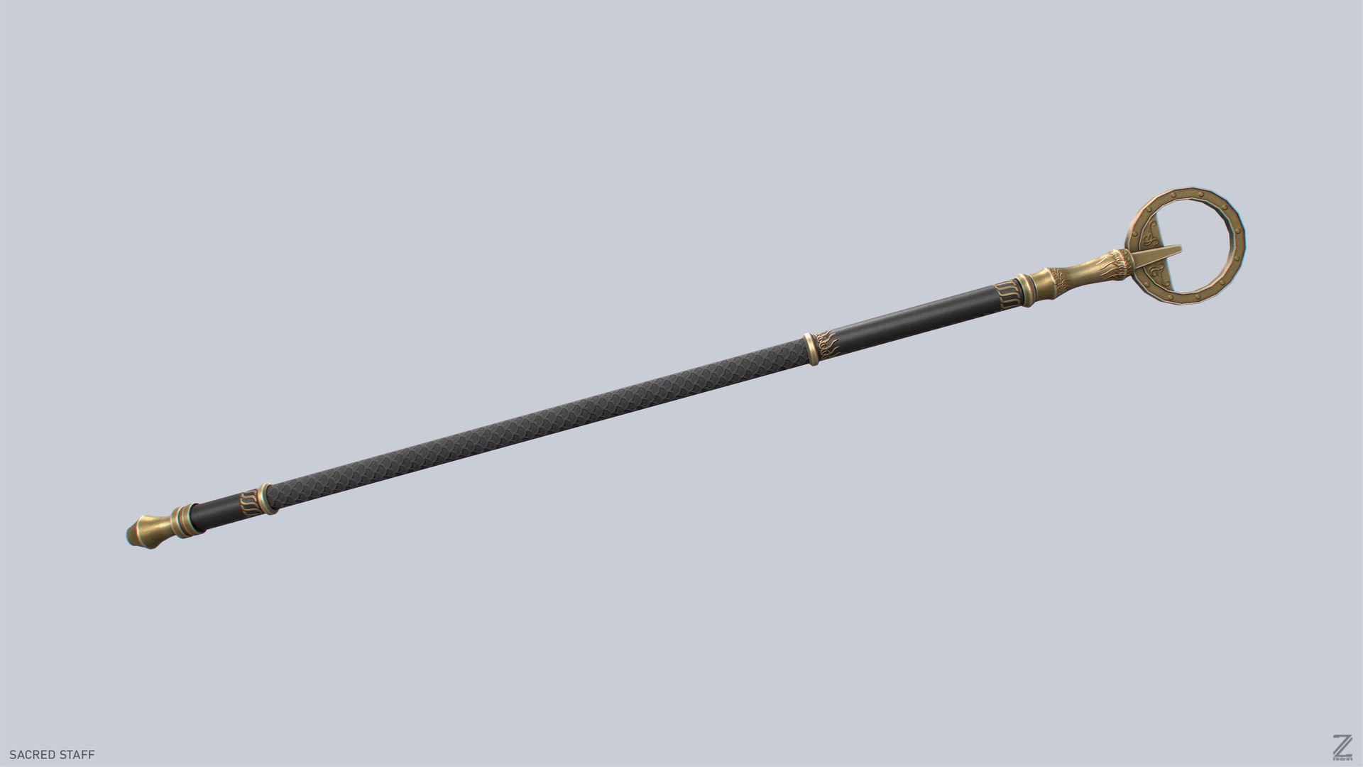 3D Sacred Staff Collection - TurboSquid 2239914