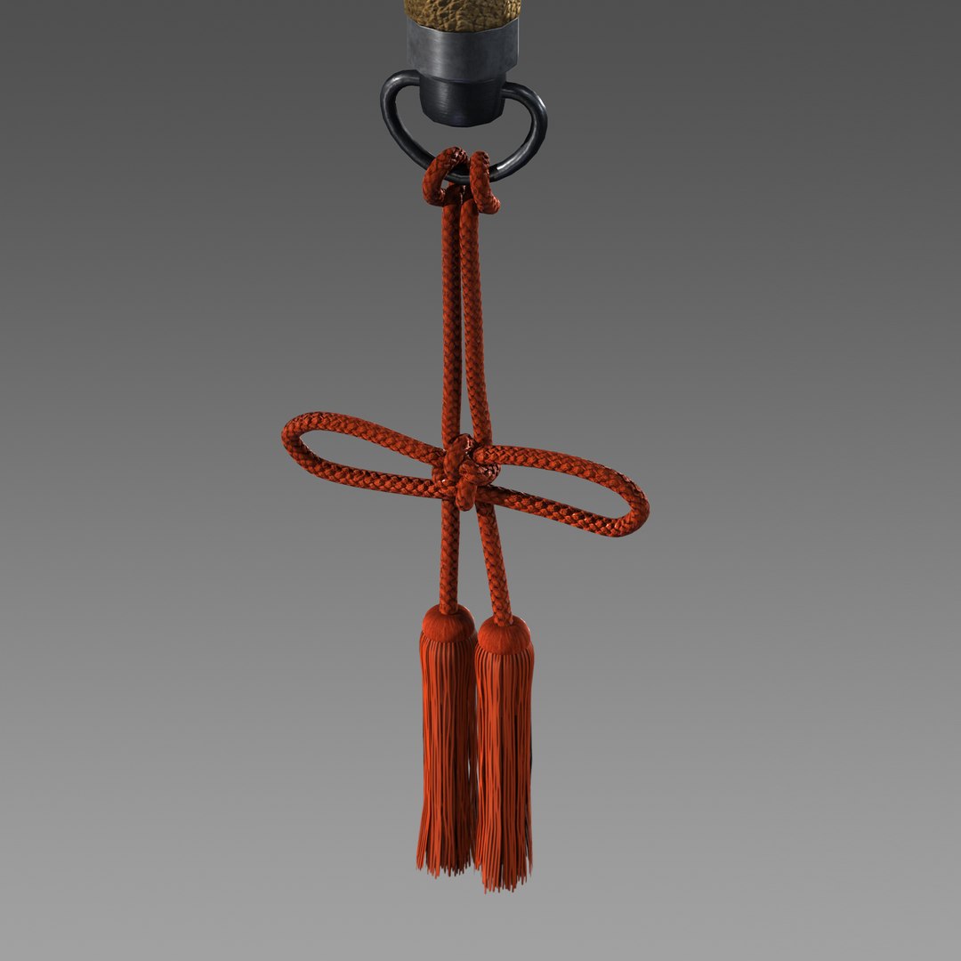 3D Model Japanese Traditional Truncheon - TurboSquid 1248838