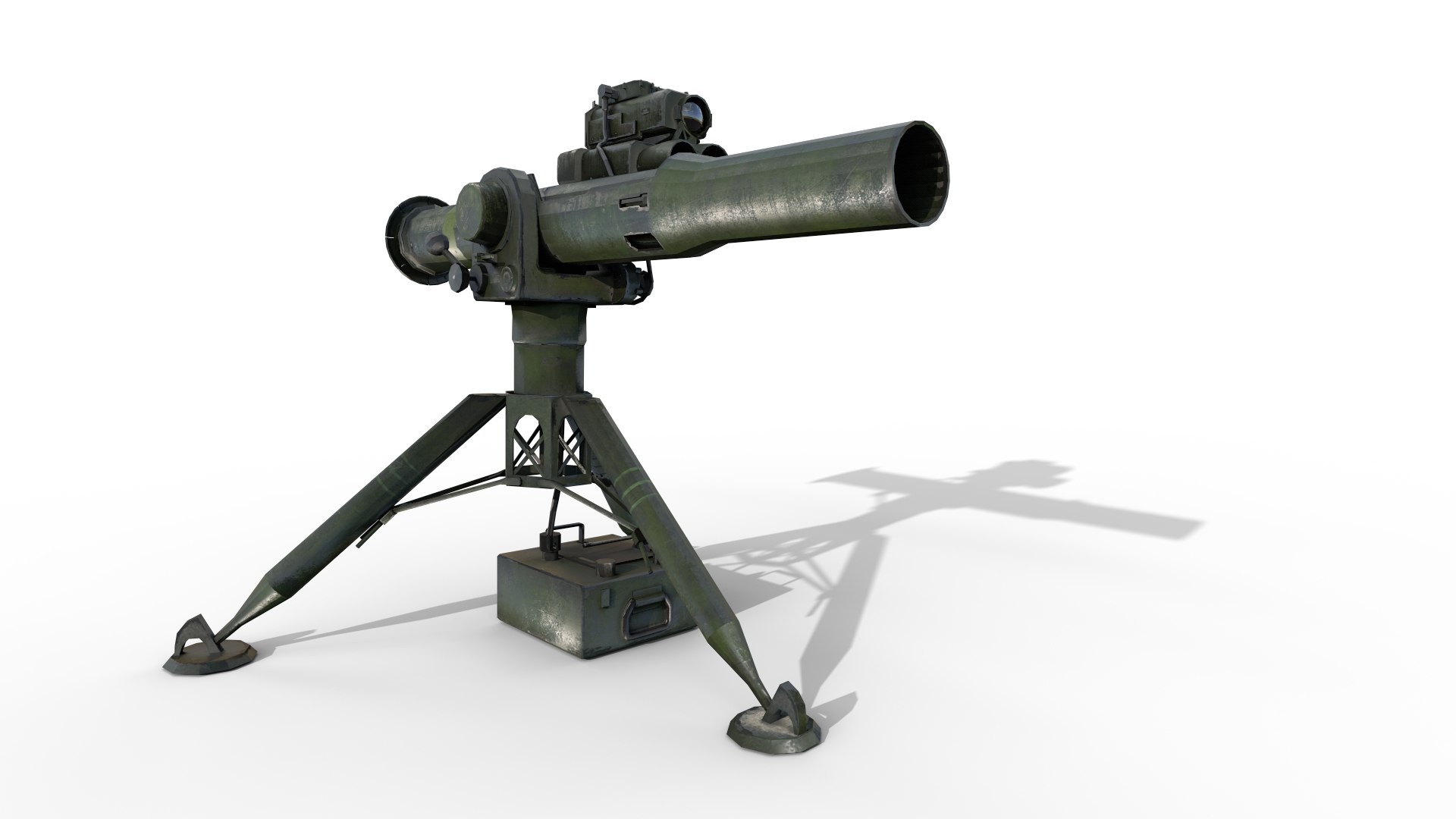 BGM-71 TOW 3D Model - TurboSquid 1881660