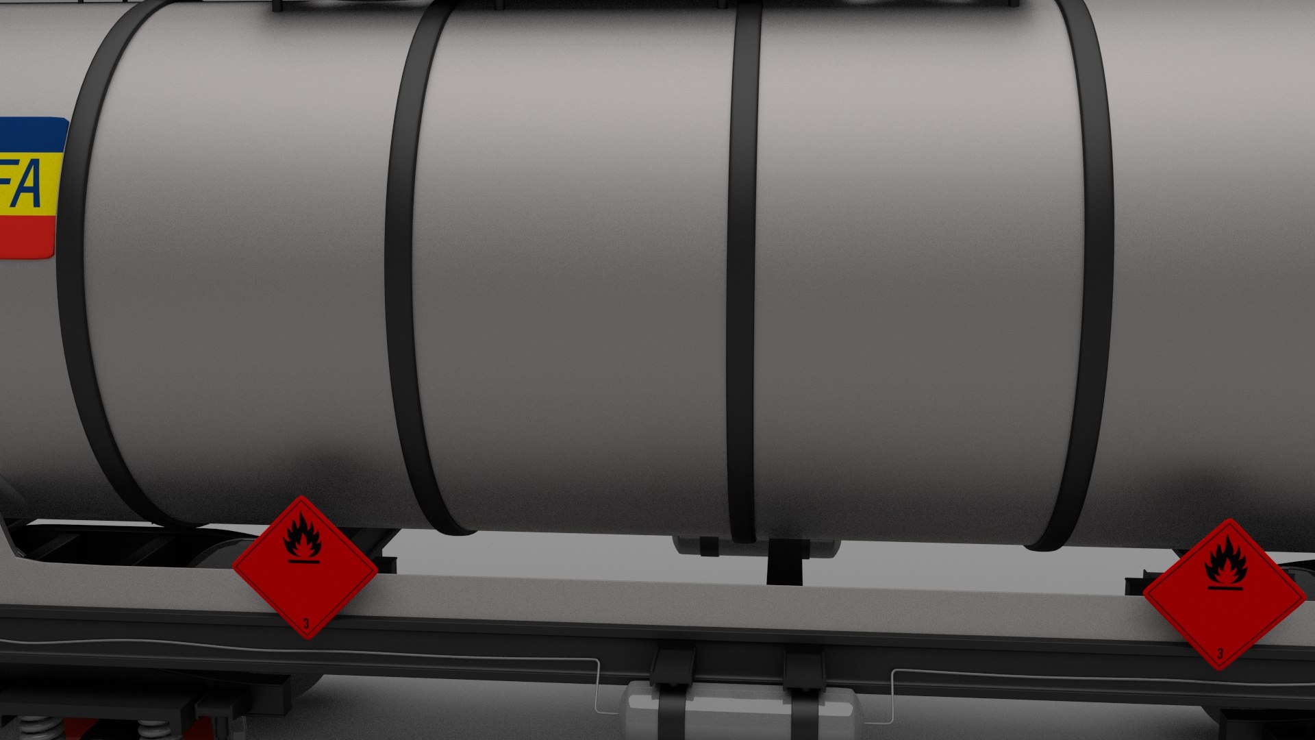 Cfr Er Train Car 3d Model