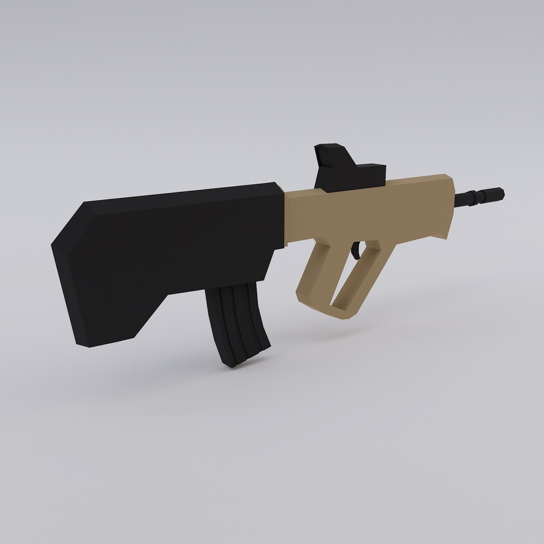 IWI Tavor TAR-21 Israeli Bullpup Assault Rifle 3D Model - TurboSquid ...