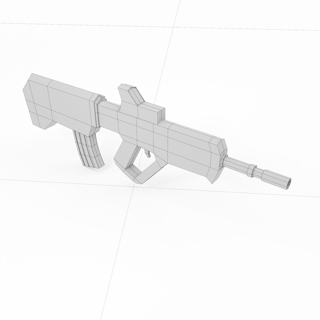 IWI Tavor TAR-21 Israeli Bullpup Assault Rifle 3D Model - TurboSquid ...