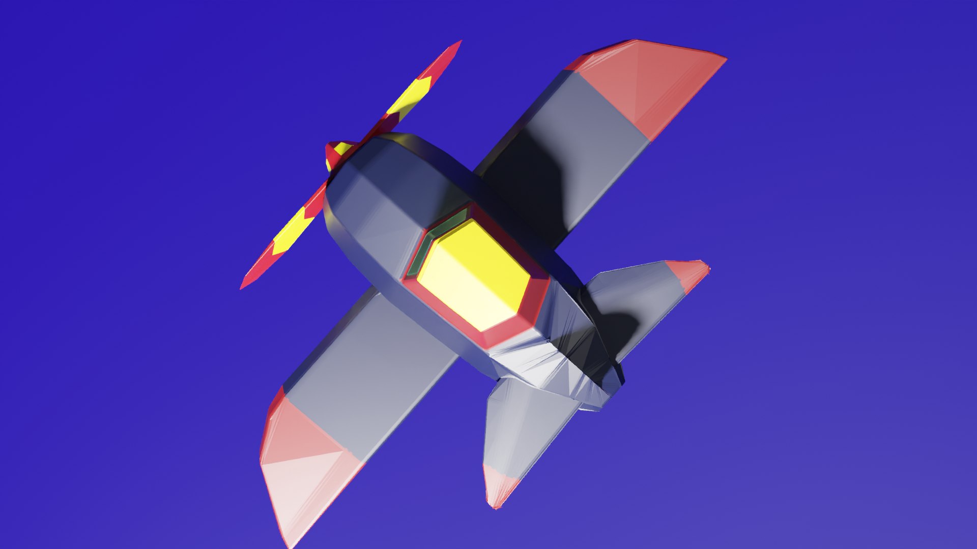Airplane Game Asset 3D Model - TurboSquid 2059650