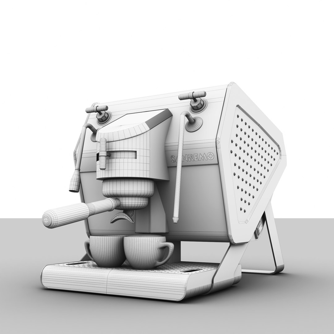 The YOU Sanremo Coffee Maker CM02 Model - TurboSquid 2108040